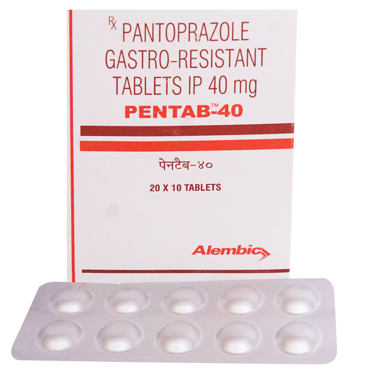 Pentab-40 Tablet | Uses, Side Effects, Price | Apollo Pharmacy