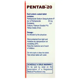 Pentab-20 Tablet | Uses, Side Effects, Price | Apollo Pharmacy