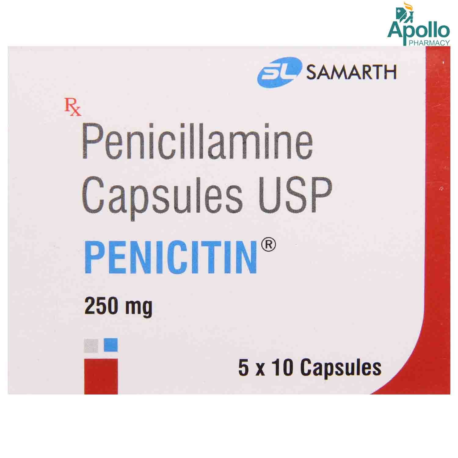 Penicitin Capsule 10's Price, Uses, Side Effects, Composition - Apollo ...