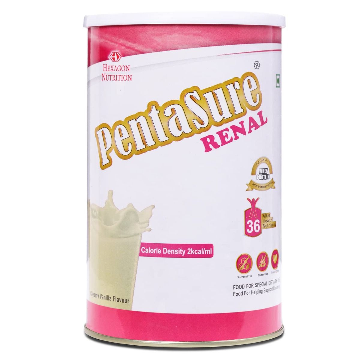 Pentasure Renal Creamy Vanilla Flavour Powder, 400 gm Price, Uses, Side ...