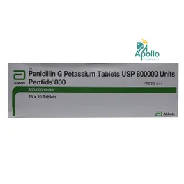 Pentids 800 Tablet | Uses, Side Effects, Price | Apollo Pharmacy