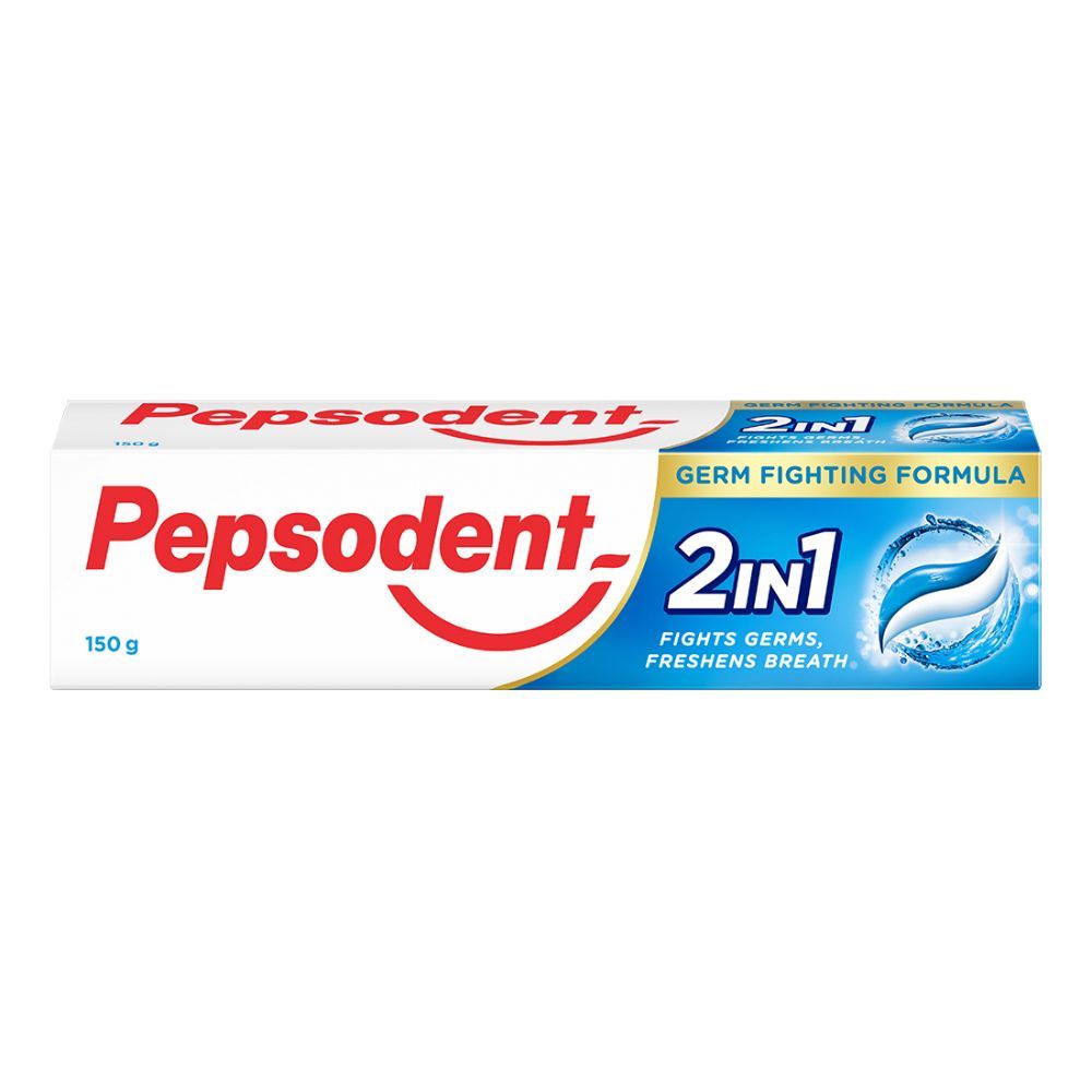Pepsodent 2 in 1 Germ Fighting Formula Toothpaste, 150 gm Price, Uses ...