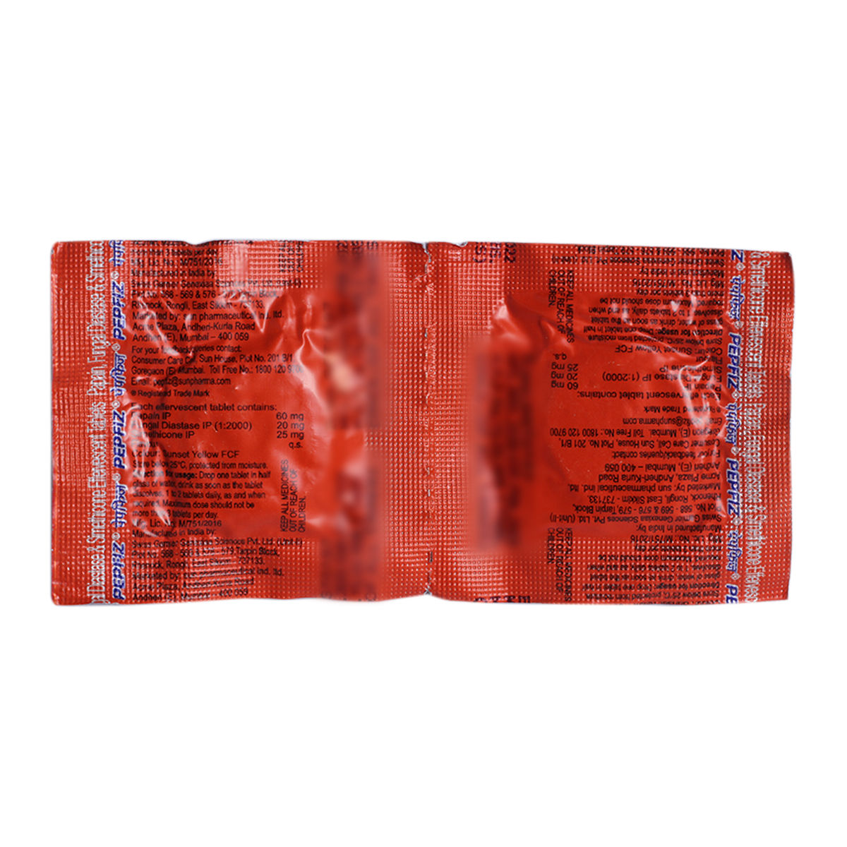 Pepfiz Orange Tablet 2's Price, Uses, Side Effects, Composition - Apollo Pharmacy