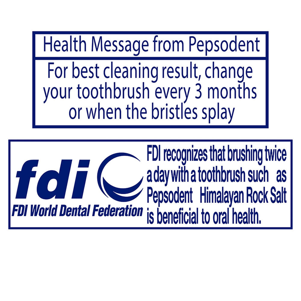 Pepsodent Himalayan Rock Salt Gentle Cleanse Soft Toothbrush, 1 Count ...
