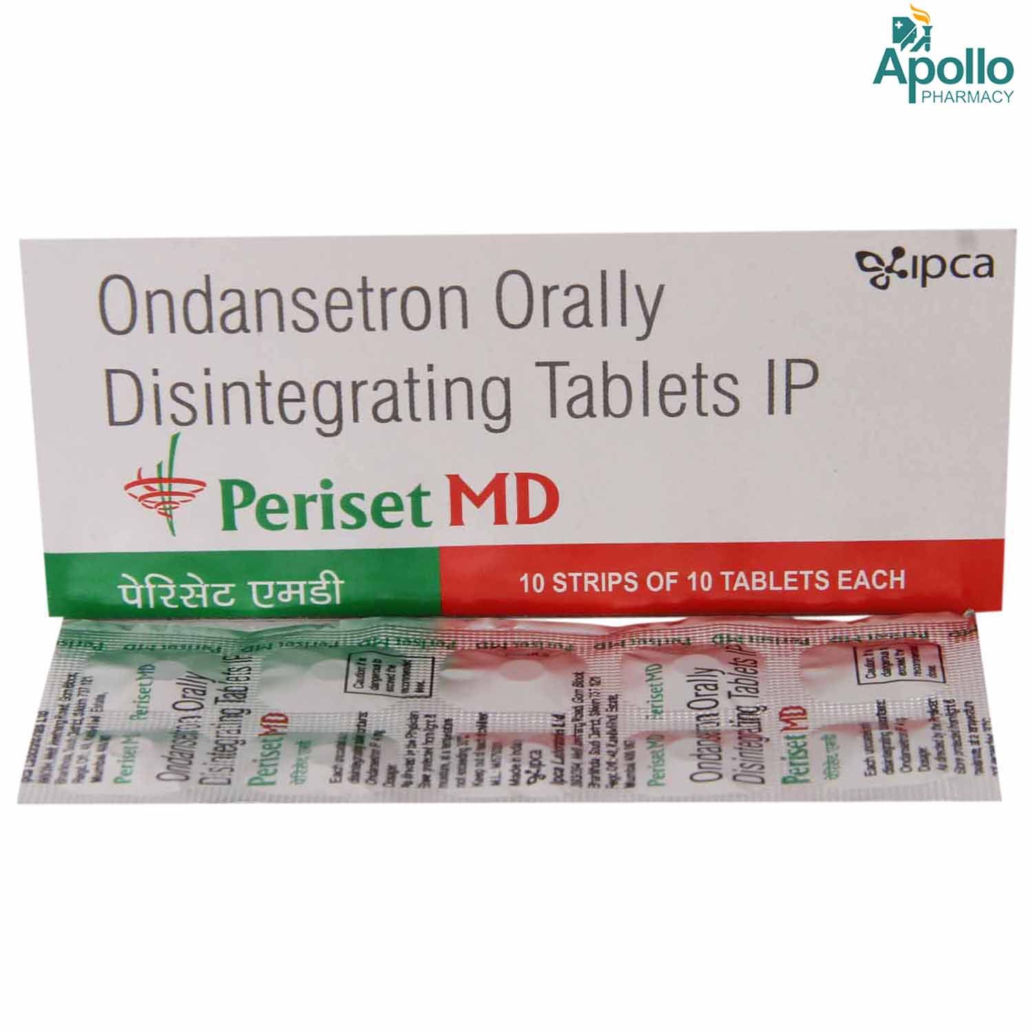 Periset MD Tablet 10's Price, Uses, Side Effects, Composition - Apollo ...