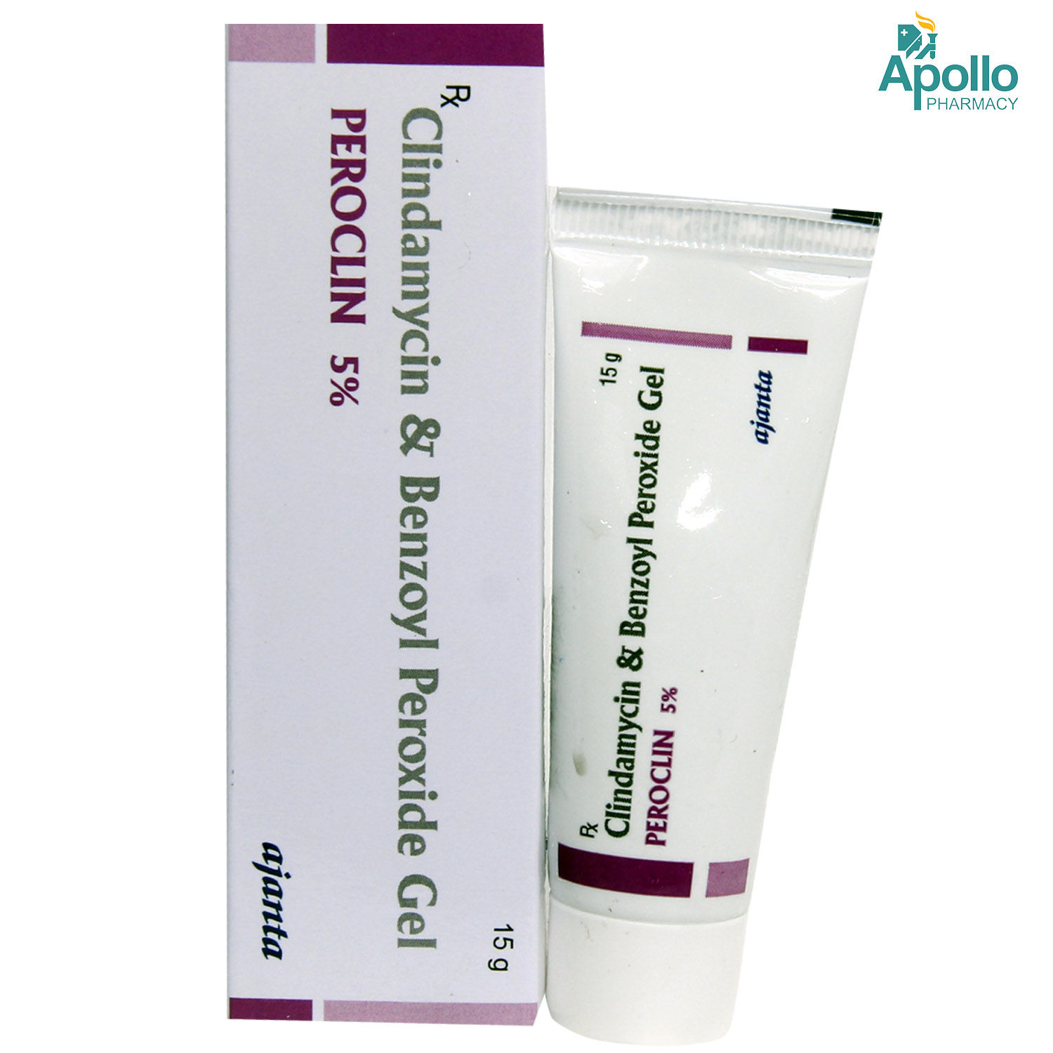 Peroclin 5% Gel 15 gm Price, Uses, Side Effects, Composition - Apollo ...