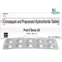 Petril Beta 20 Tablet | Uses, Side Effects, Price | Apollo Pharmacy