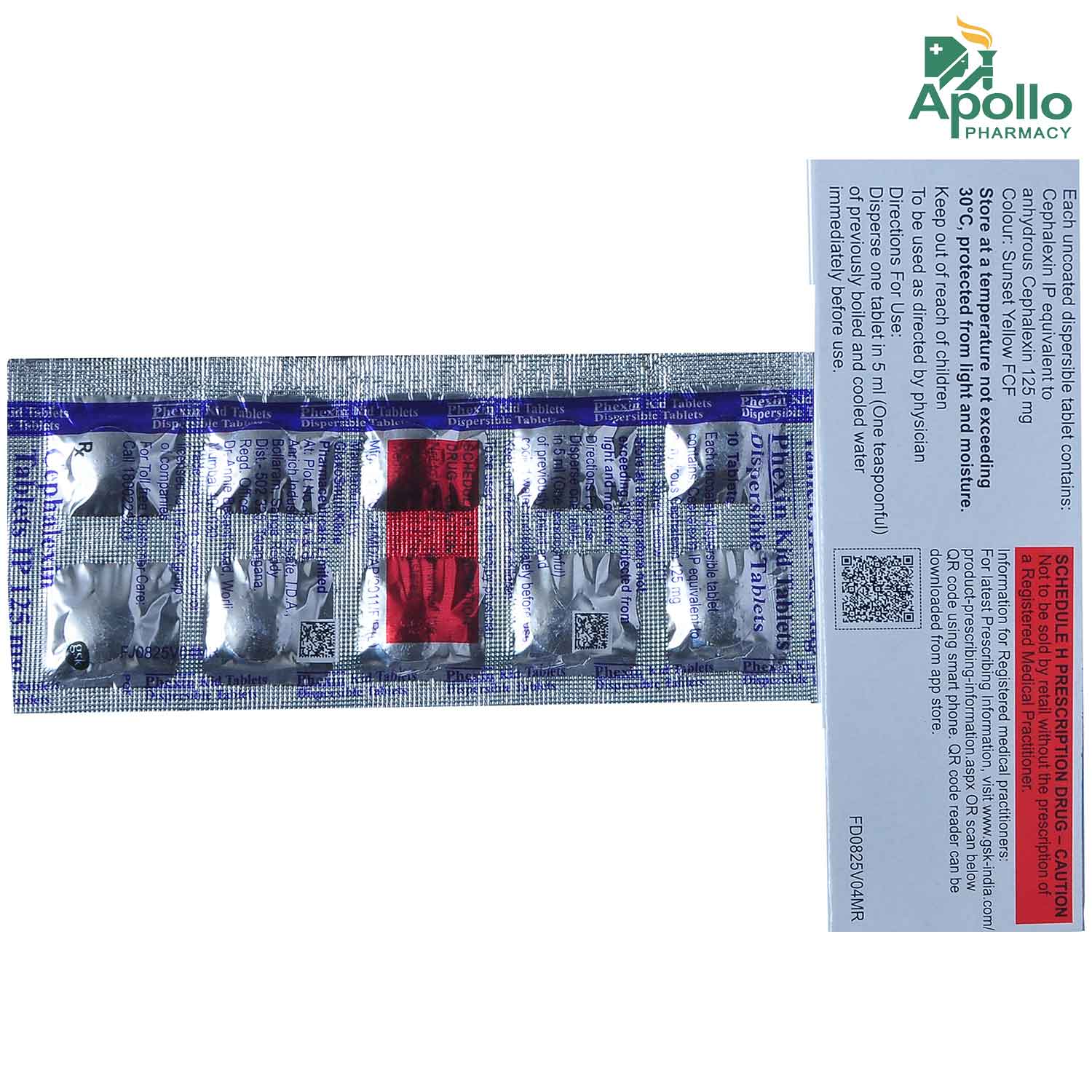 PHEXIN KID 125MG TABLET Price, Uses, Side Effects, Composition - Apollo ...