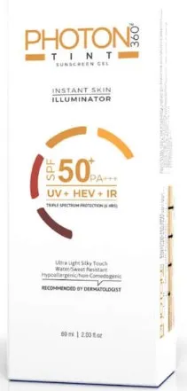 Photon 360 Tint Spf50+ Pa+++ Sunscreen Gel | Uses, Side Effects, Price ...