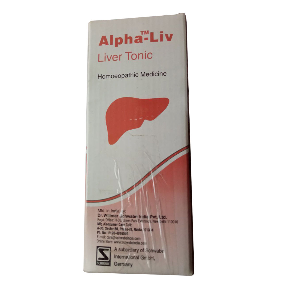 Buy Dr.Willmar Schwabe India Alpha - Liv Syrup, 500 ml | 19 Minutes ...