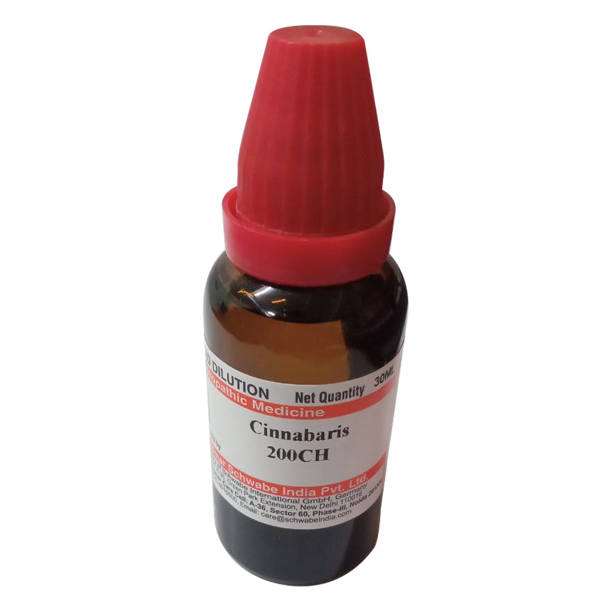 Buy Dr.Willmar Schwabe India Cinnabaris 200 CH Dilution, 30 ml | 19 ...