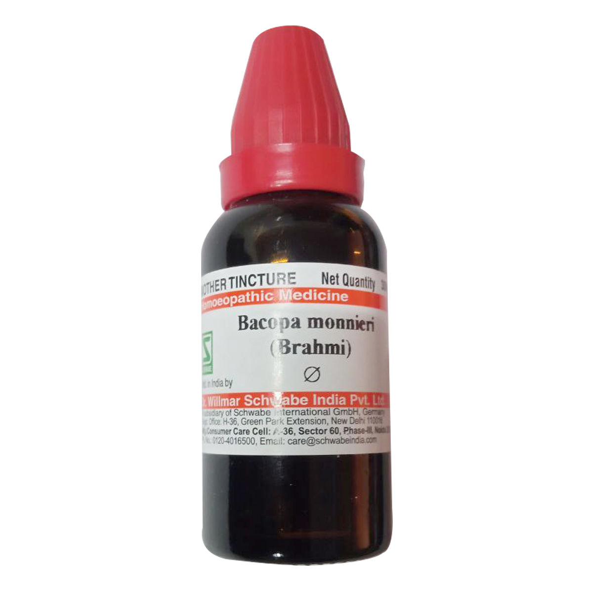 Buy Dr.Willmar Schwabe India Bacopa Monnieri Mother Tincture, 30 ml ...