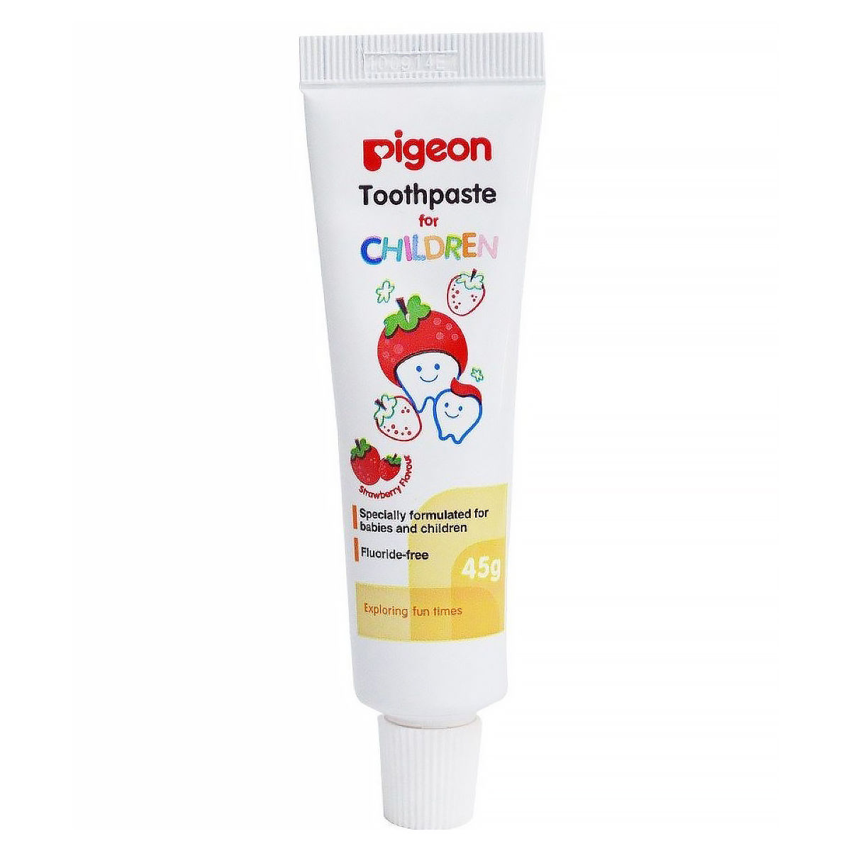 Pigeon Strawberry Flavour Toothpaste for Children, 45 gm Price, Uses ...