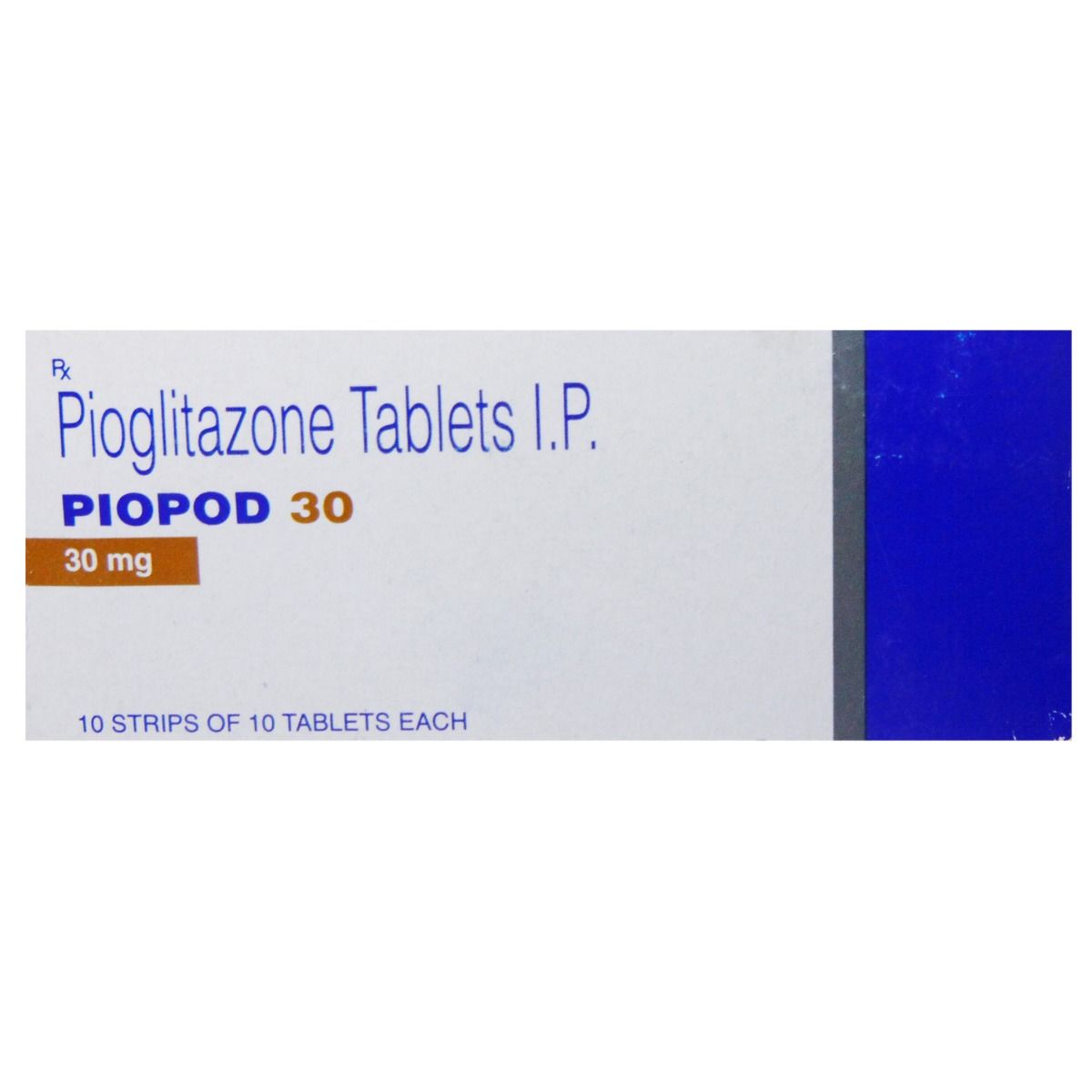 Piopod 30 mg Tablet | Uses, Side Effects, Price | Apollo Pharmacy