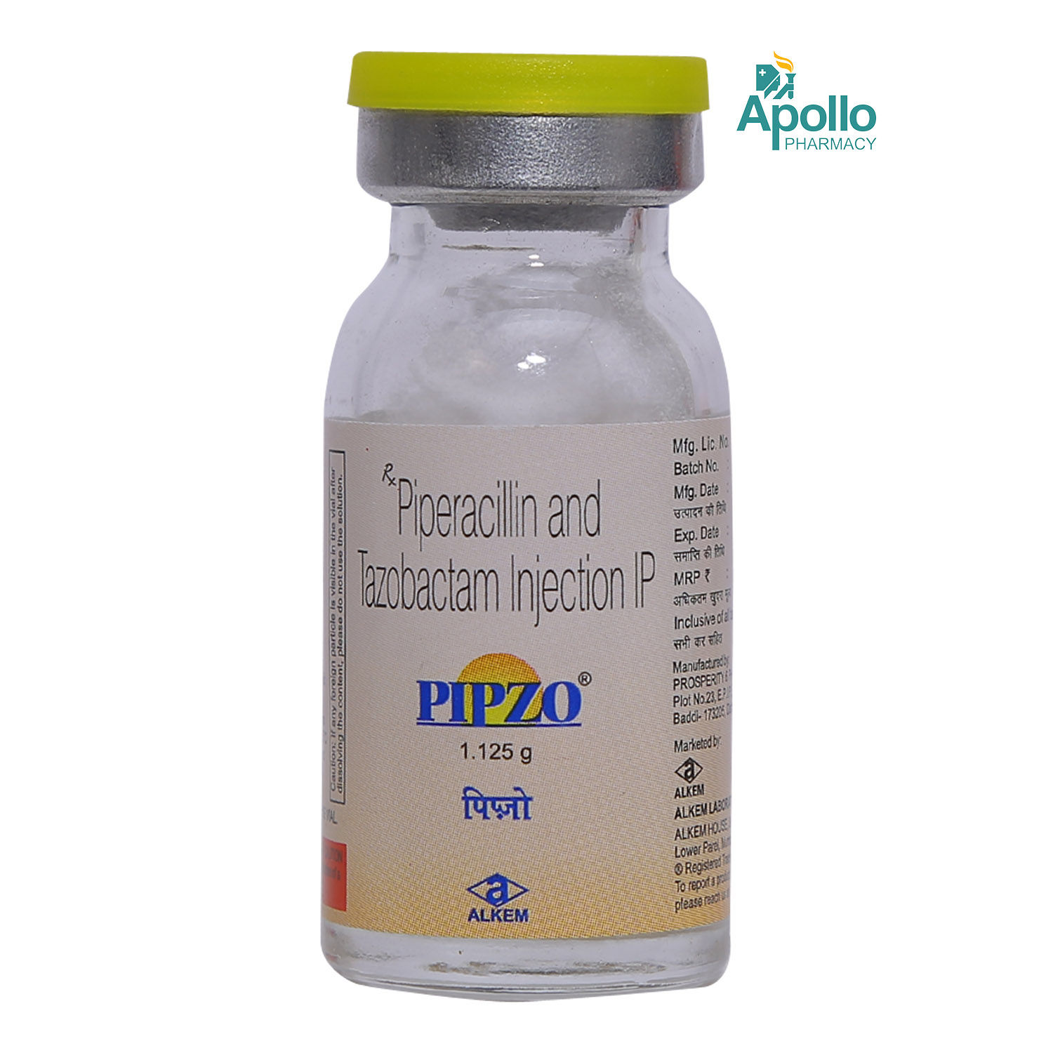 Pipzo 1.125gm Injection 1's Price, Uses, Side Effects, Composition ...