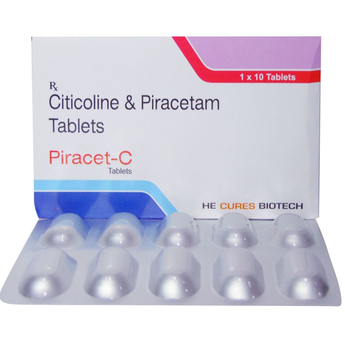 Piracet C Tablet 10's Price, Uses, Side Effects, Composition - Apollo ...