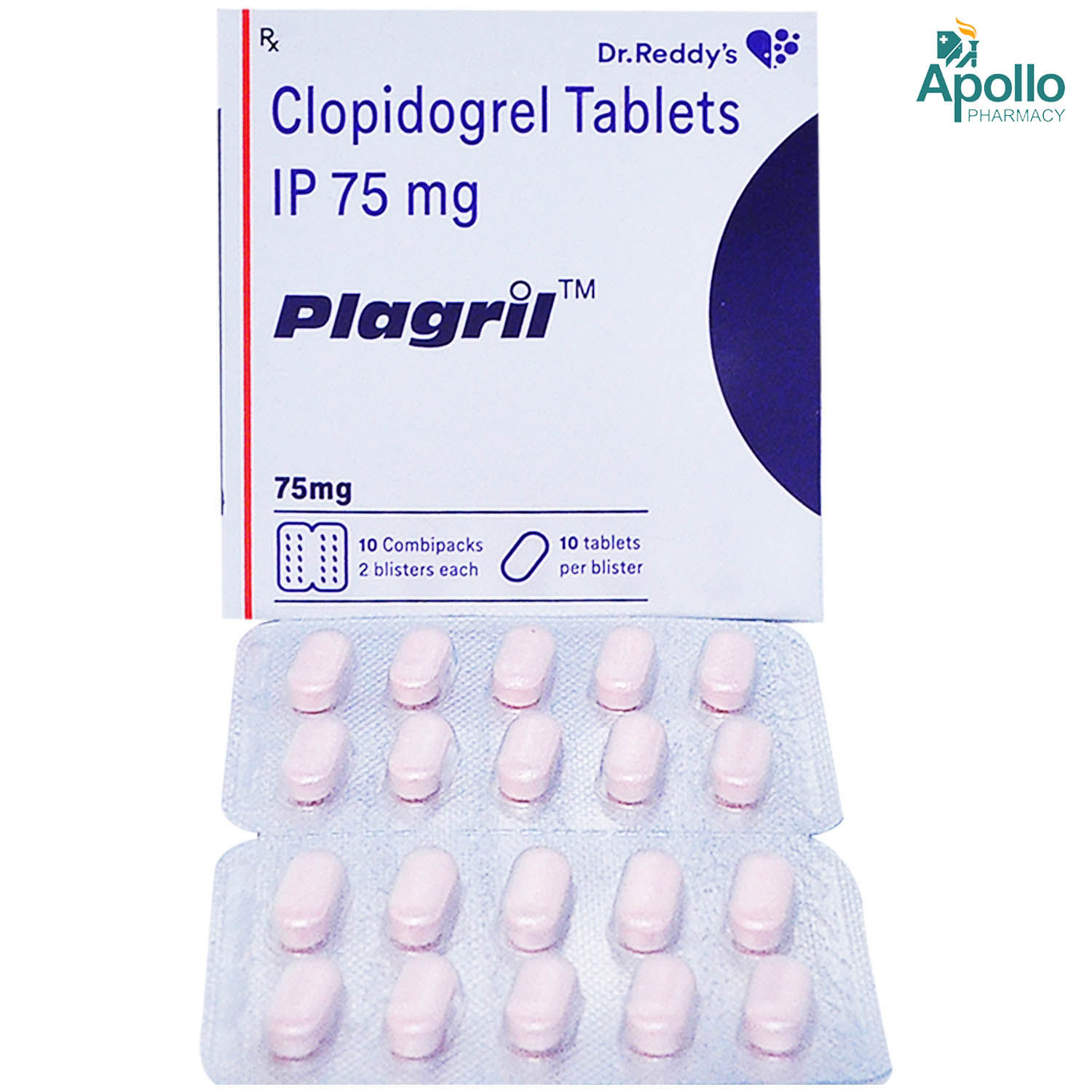 Plagril Tablet 10's Price, Uses, Side Effects, Composition - Apollo ...