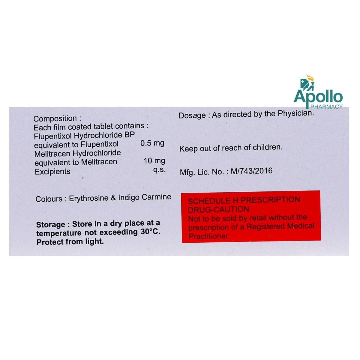 Placida Tablet | Uses, Side Effects, Price | Apollo Pharmacy