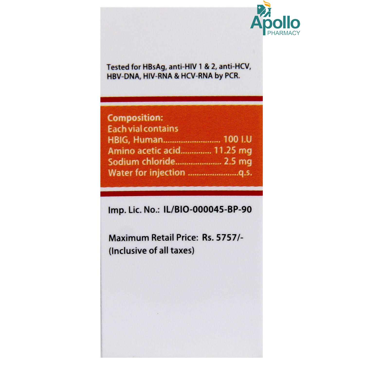 PLASMAHEP 100IU INJECTION 0.5ML Price, Uses, Side Effects, Composition ...