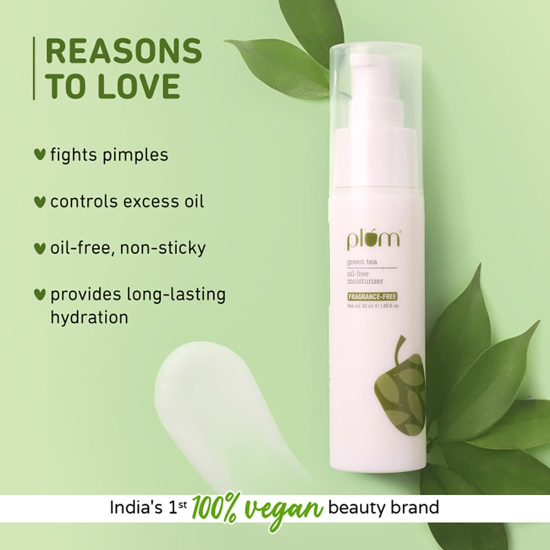 Plum Green Tea Oil Free Moisturizer, 50 ml Price, Uses, Side Effects ...