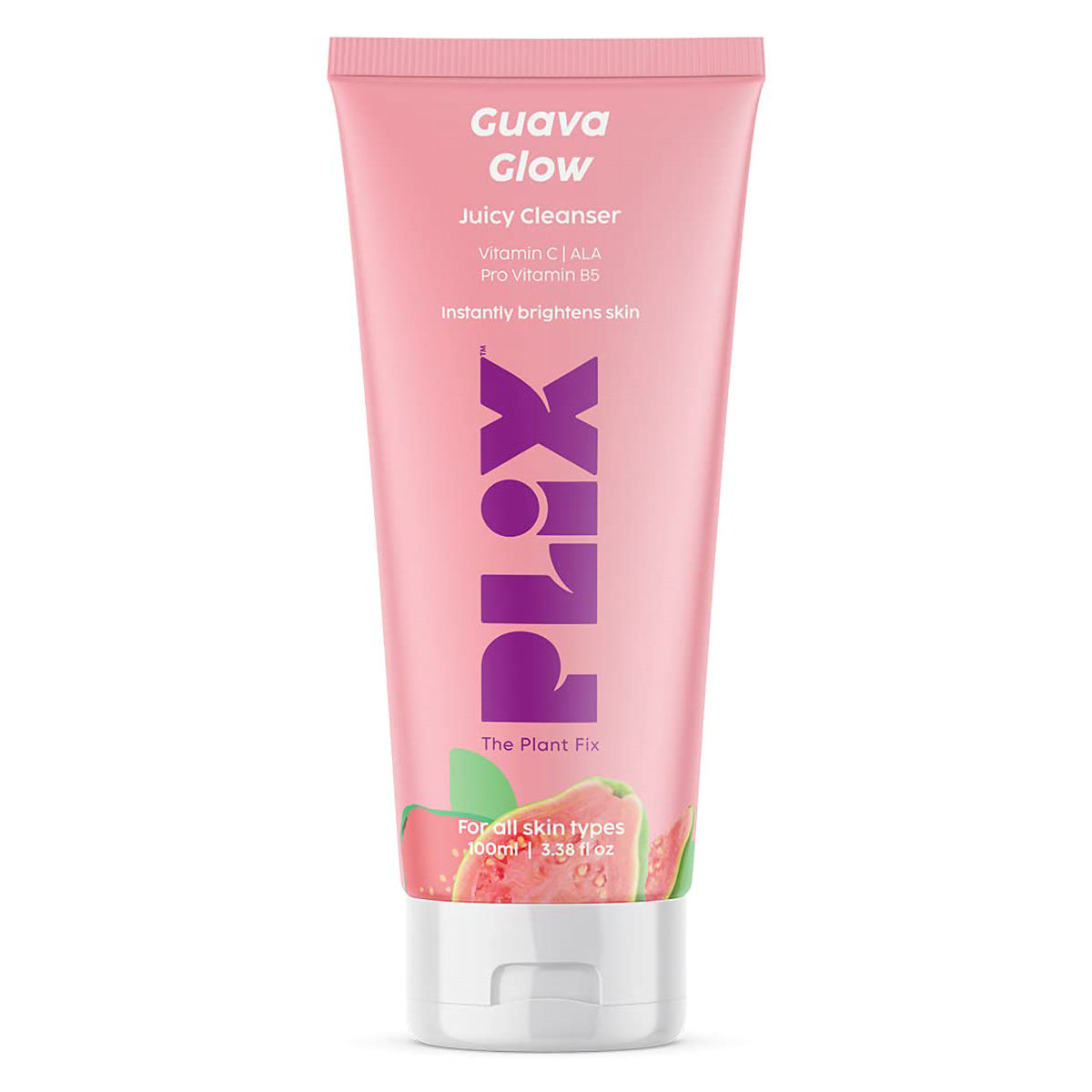 Buy Plix Guava Glow Juicy Cleanser 100 ml | 19 Minutes Delivery ...