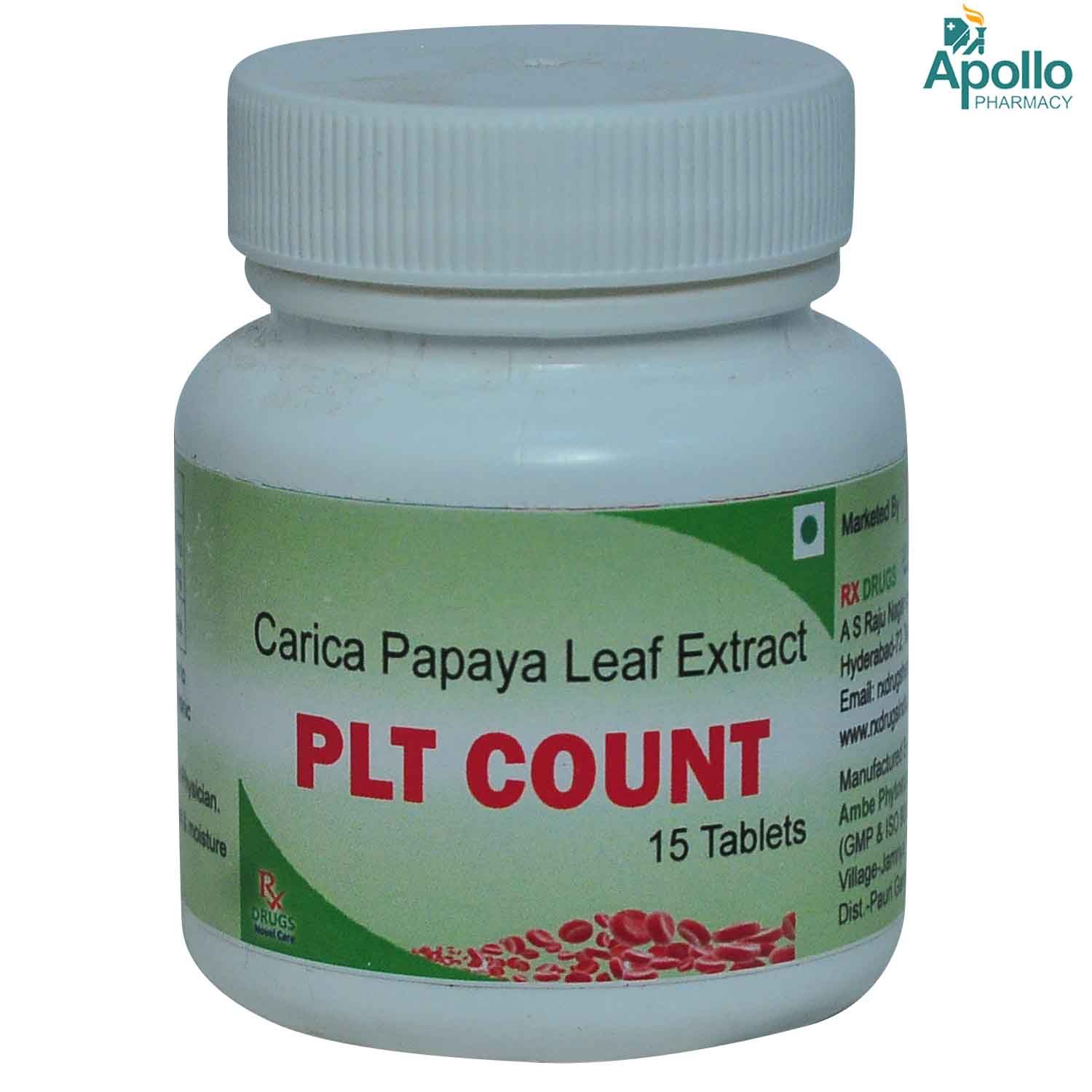 PLT Count Tablet | Uses, Side Effects, Price | Apollo Pharmacy