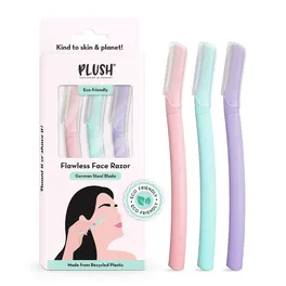 Buy Plush Flawless Face Razor, 3 Count | 19 Minutes Delivery | Apollo ...
