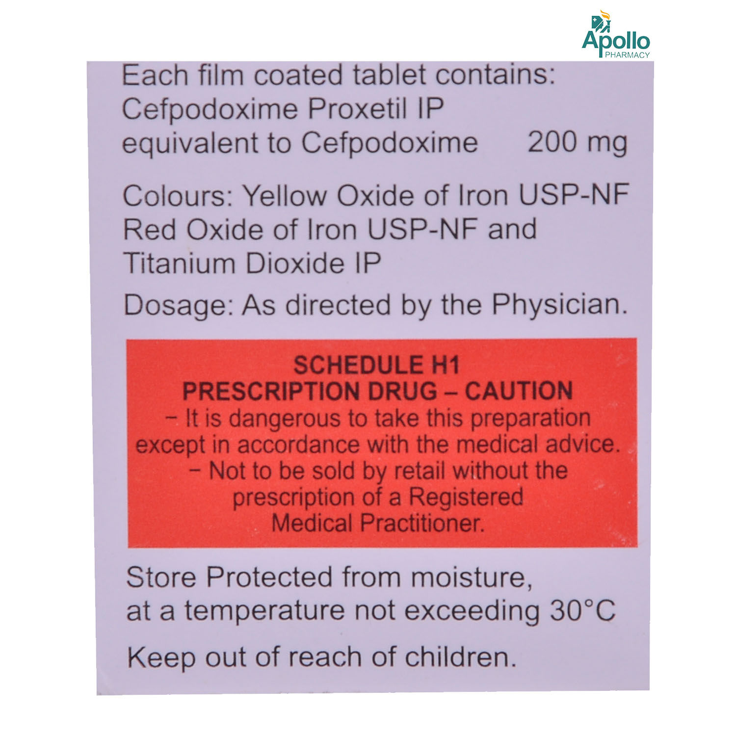 Polypod 200 mg Tablet 10's Price, Uses, Side Effects, Composition ...