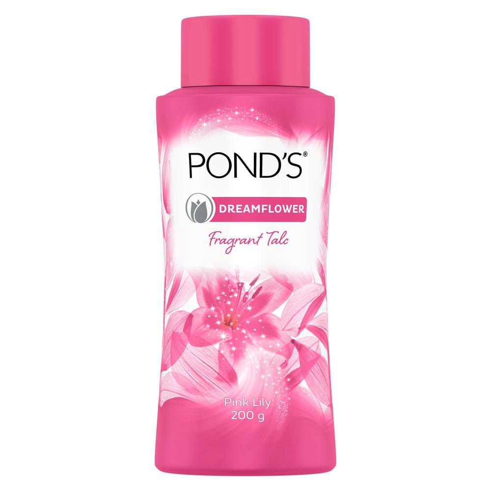 Ponds Dreamflower Fragrant Pink Lily Talc Powder, 200 gm Price, Uses ...