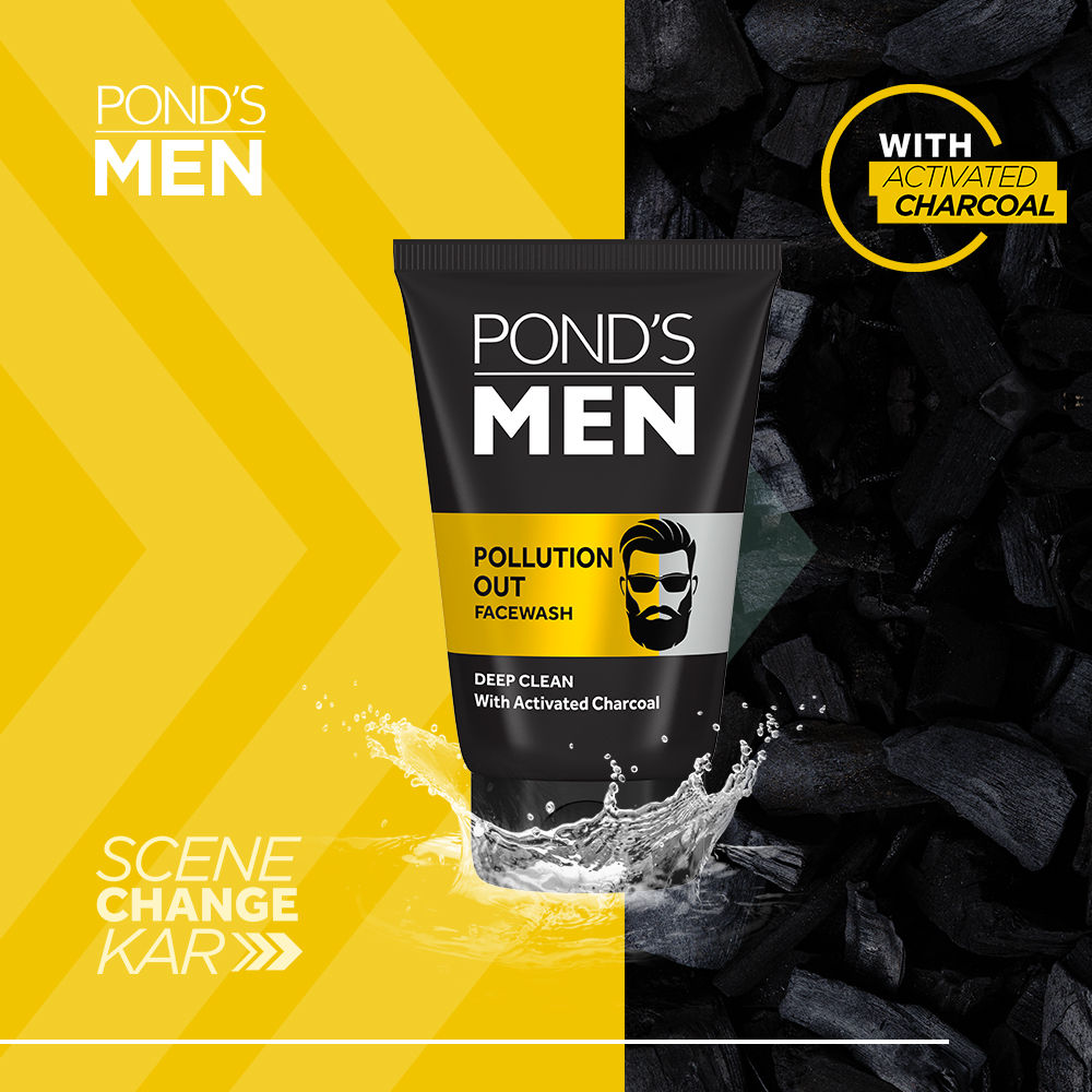 Ponds Men Pollution Out Face Wash, 50 gm Price, Uses, Side Effects ...