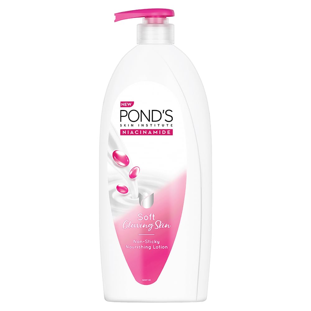Buy Pond's Niacinamide Soft Glowing Lotion, 600 ml | 19 Minutes ...