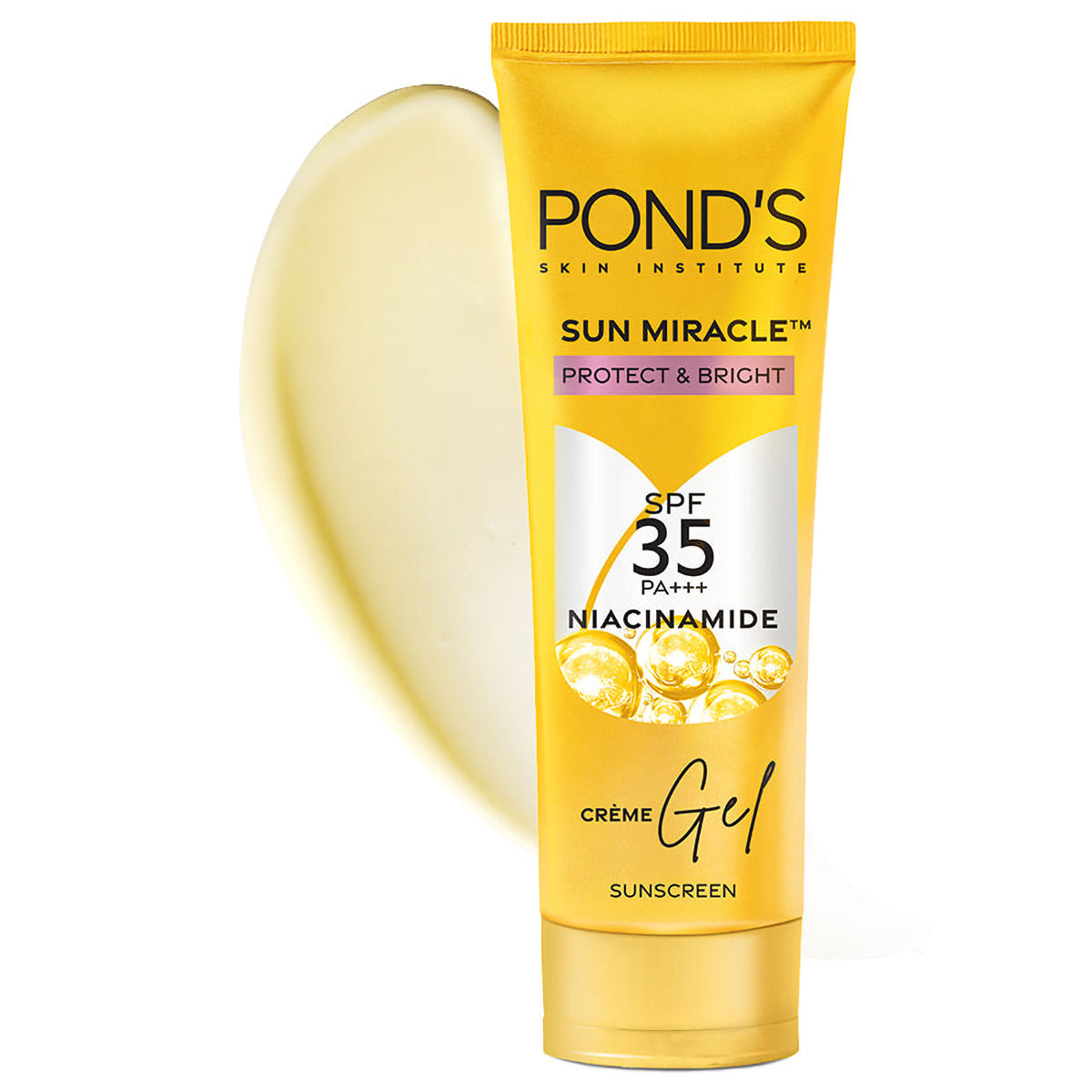 Buy Pond's Sun Miracle Protect & Bright SPF 35 PA+++ Sunscreen Gel with ...