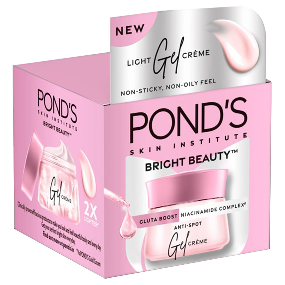 Buy Ponds Bright Beauty Gel Creme, 23 gm | 19 Minutes Delivery | Apollo ...