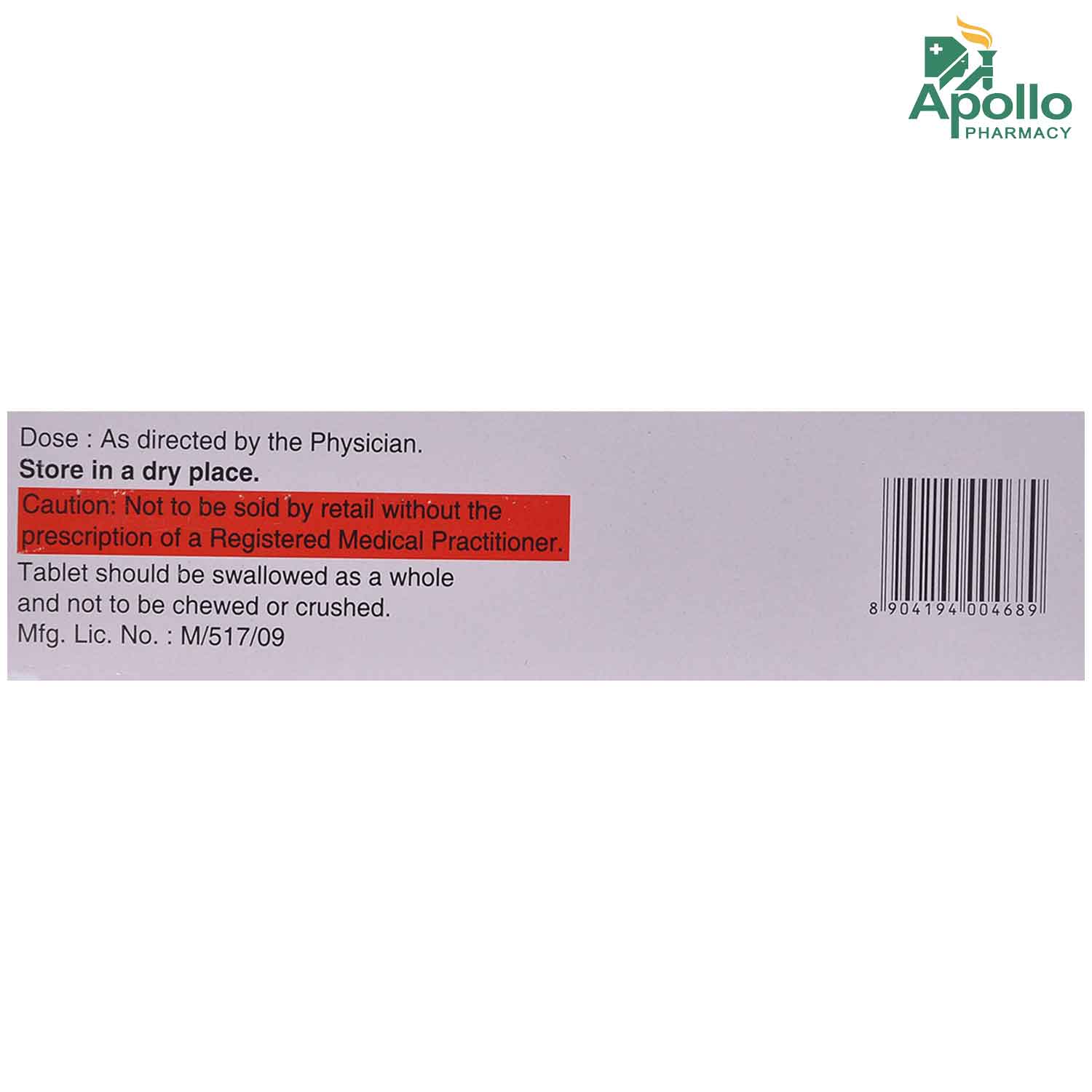Potrate 10 Tablet | Uses, Side Effects, Price | Apollo Pharmacy