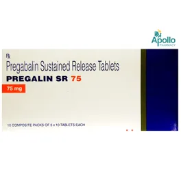 Pregalin SR 75 Tablet | Uses, Side Effects, Price | Apollo Pharmacy