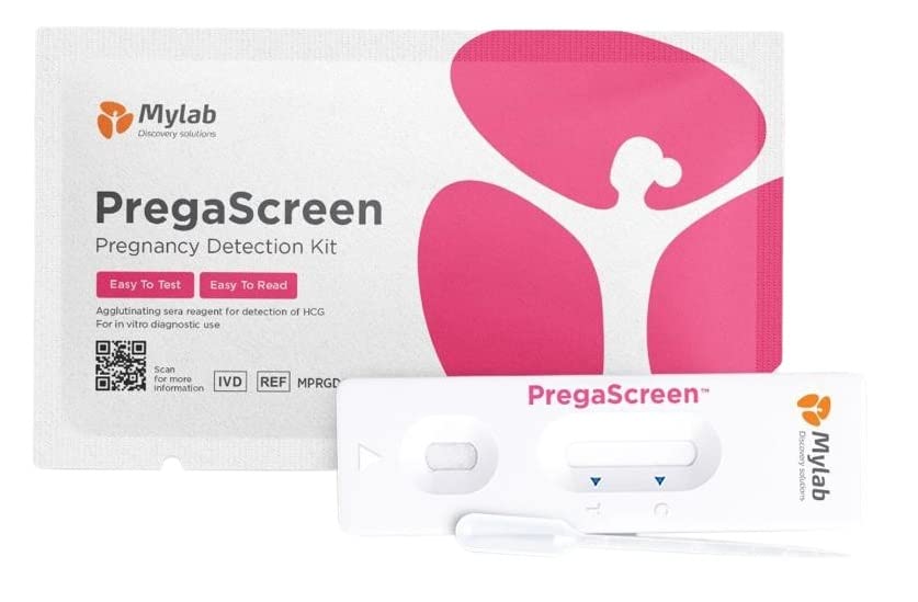 Mylab Pregascreen Pregnancy Detection Kit,1 Count Price, Uses, Side ...