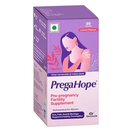 Buy Prega Hope Pre-pregnancy Fertility Supplement for Women, 30 Tablets ...