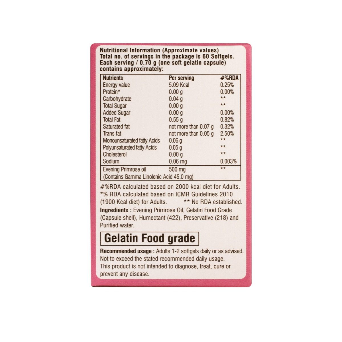 Primosa 500 Capsule 15's Price, Uses, Side Effects, Composition ...