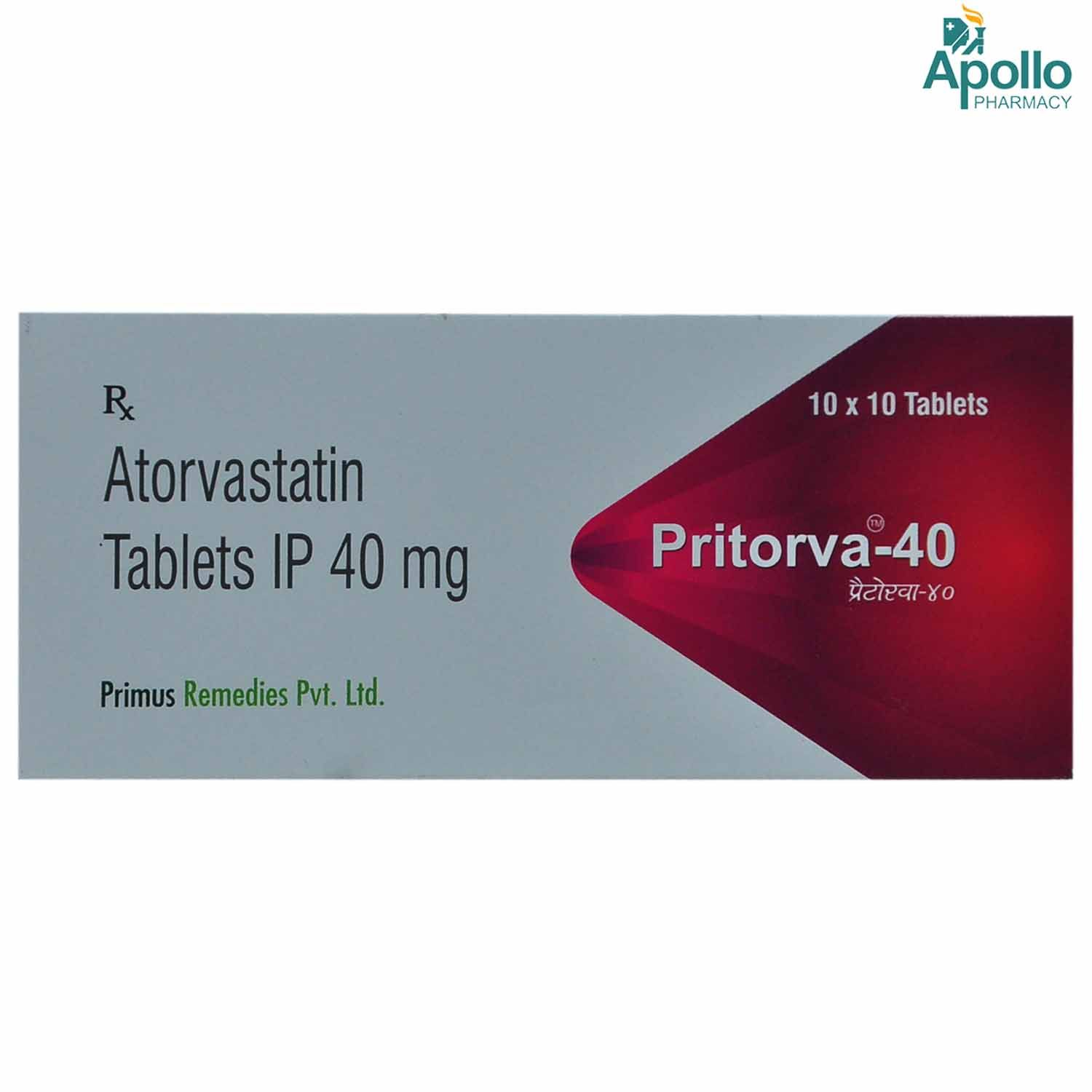 PRITORVA 40MG TABLET | Uses, Side Effects, Price | Apollo Pharmacy