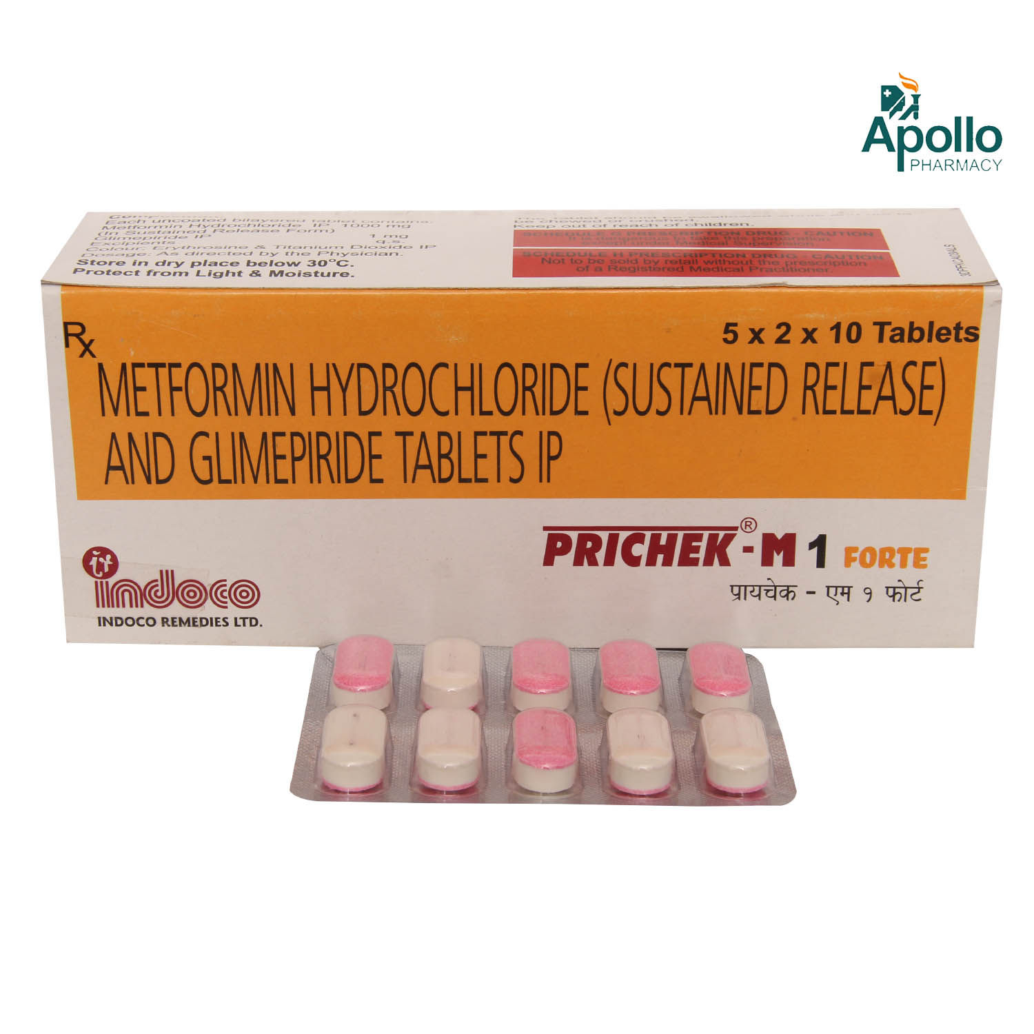 PRICHEK M 1MG FORTE TABLET Price, Uses, Side Effects, Composition ...