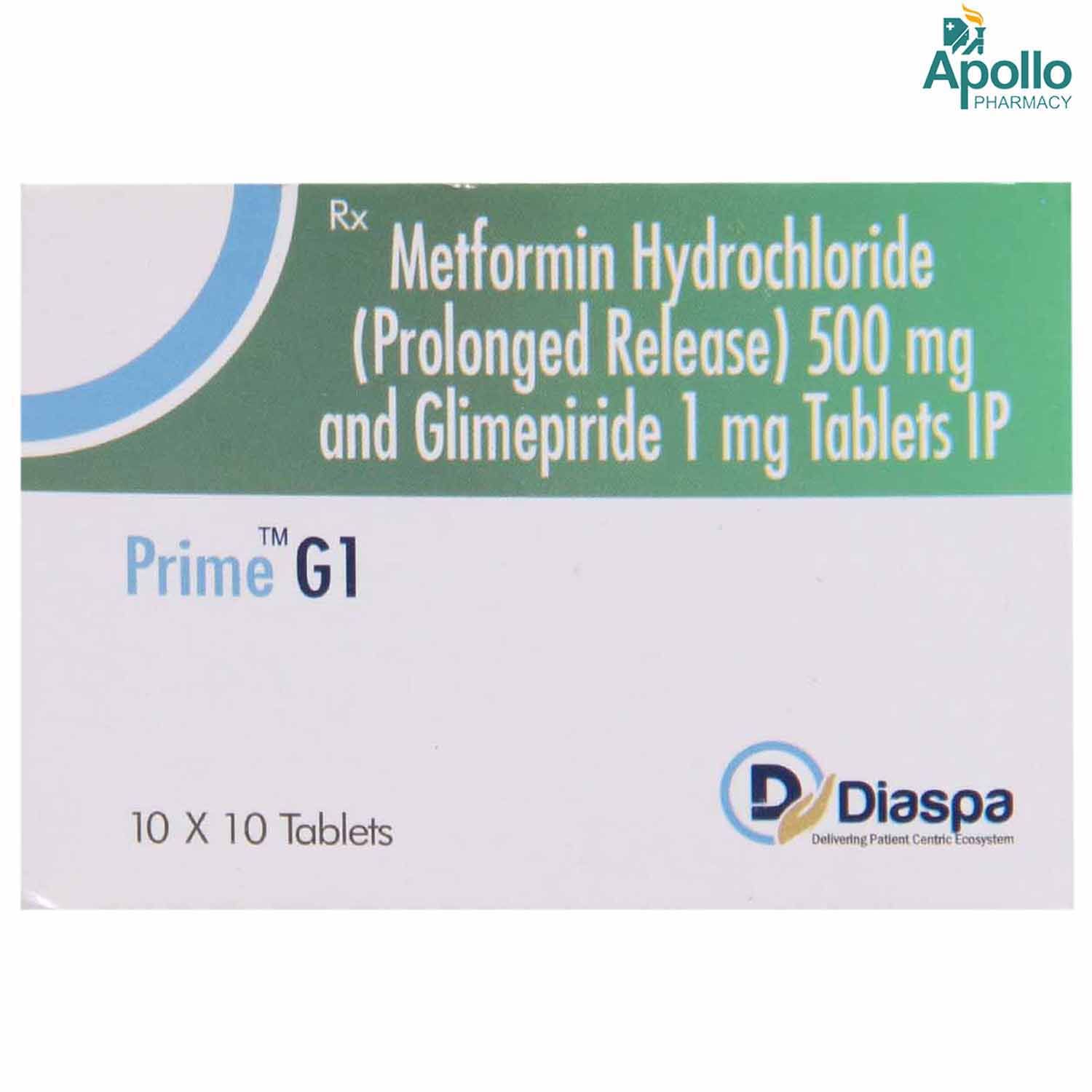 Prime G1 Tablet | Uses, Side Effects, Price | Apollo Pharmacy