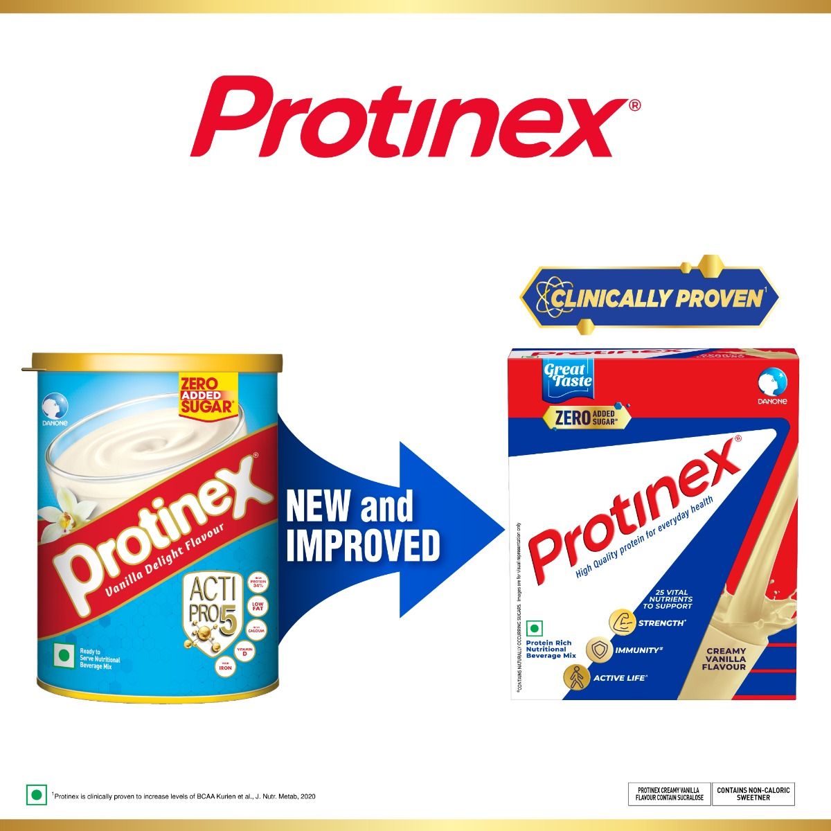 Protinex Creamy Vanilla Flavour Nutritional Drink Powder, 250 gm Price ...