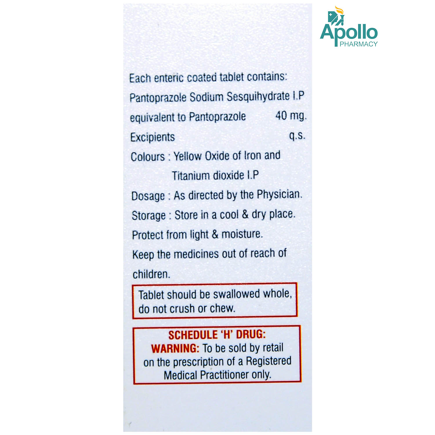 Protocent 40 mg Tablet 10's Price, Uses, Side Effects, Composition ...