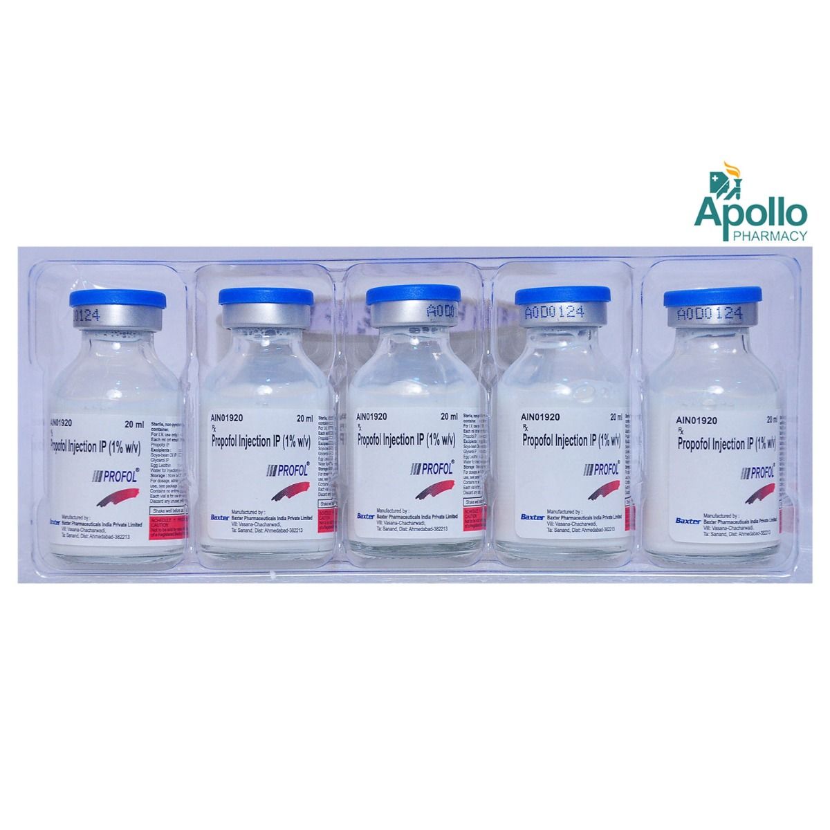 PROFOL INJECTION 1% 20ML Price, Uses, Side Effects, Composition ...