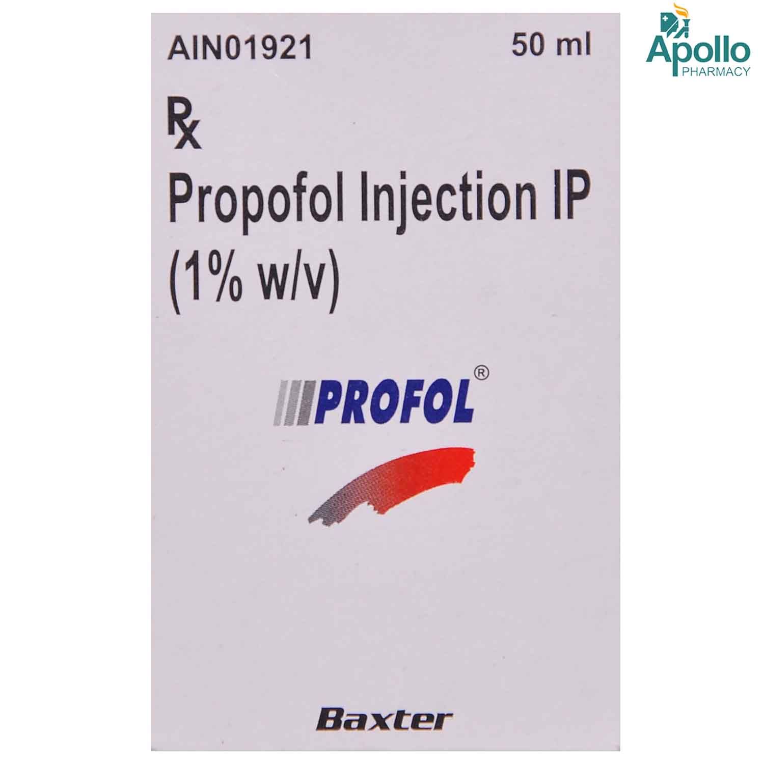 Profol Injection 1% - | Uses, Side Effects, Price | Apollo Pharmacy