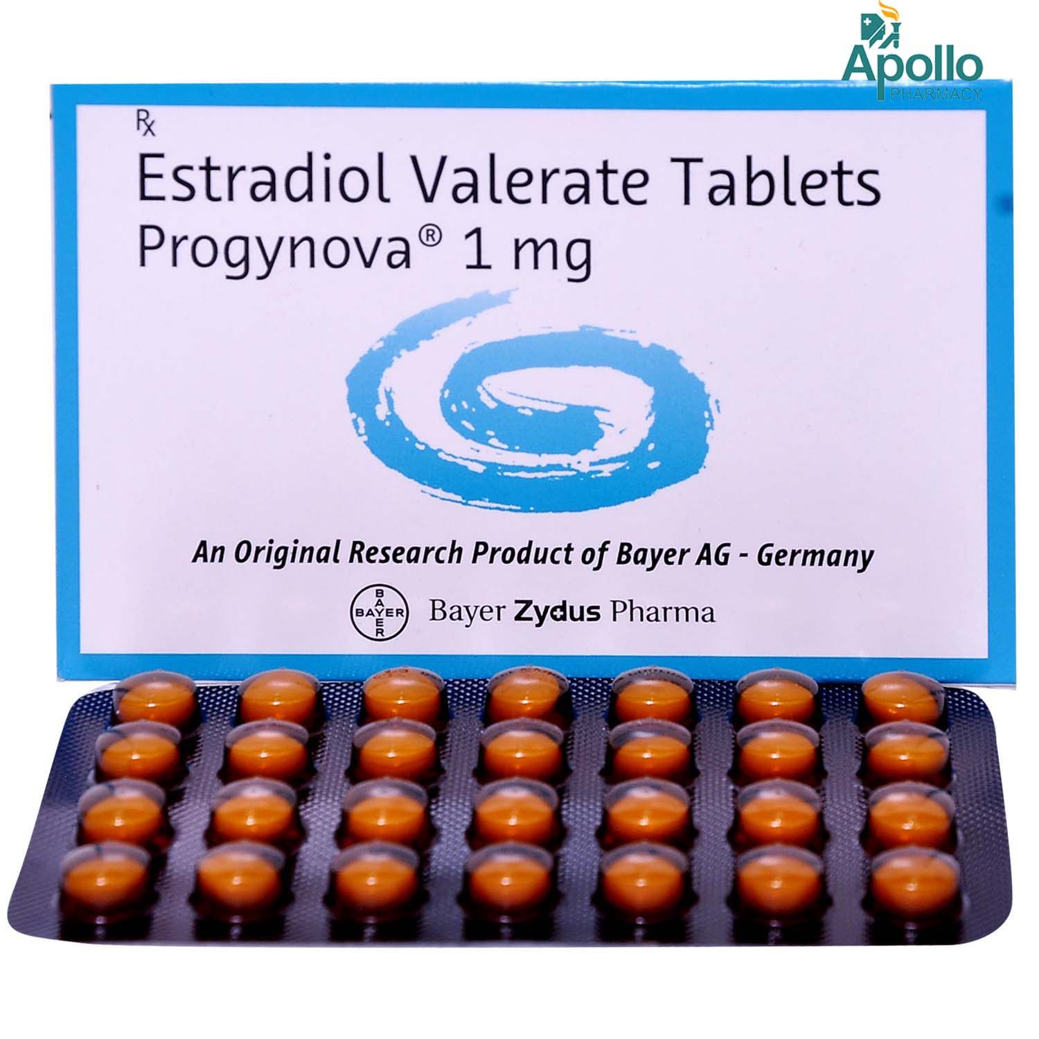 Progynova 1 mg Tablet 28's Price, Uses, Side Effects, Composition ...