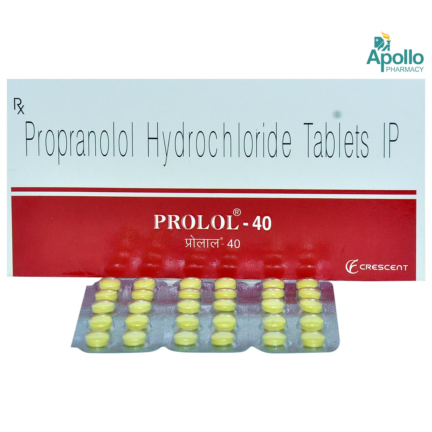 PROLOL 40MG TABLET Price, Uses, Side Effects, Composition - Apollo Pharmacy