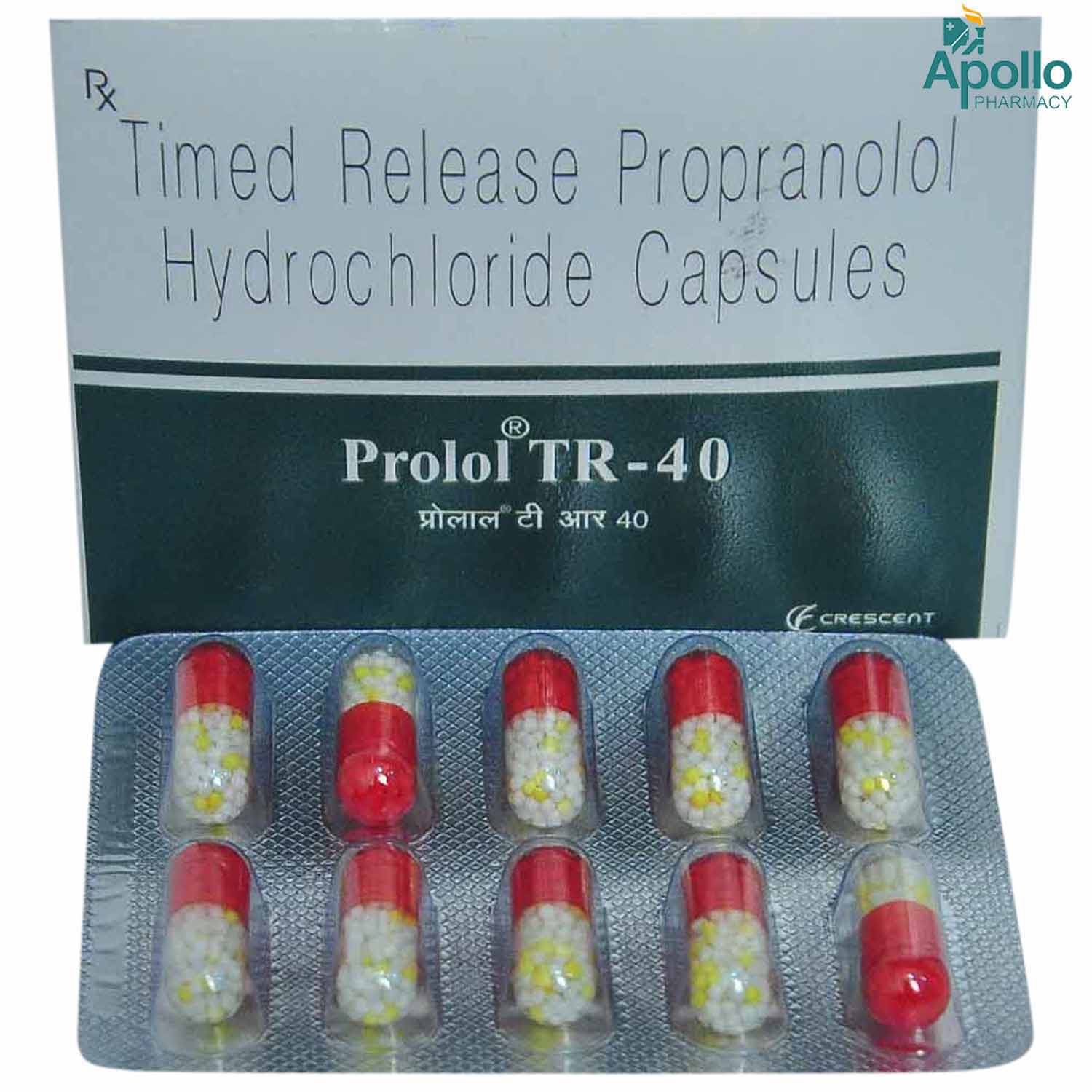 Prolol TR-40 Capsule | Uses, Side Effects, Price | Apollo Pharmacy