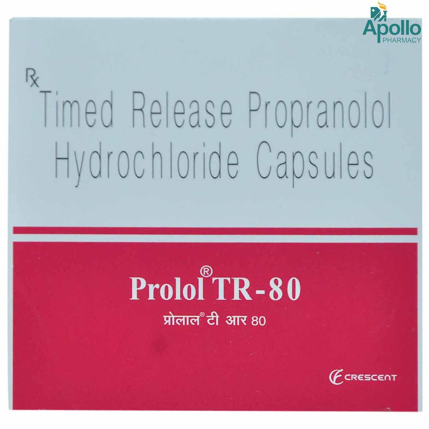 PROLOL TR 80MG TABLET | Uses, Side Effects, Price | Apollo Pharmacy
