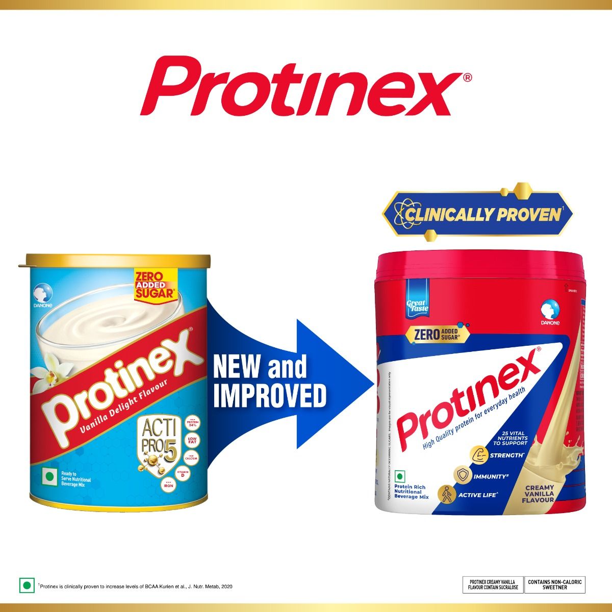 Protinex Creamy Vanilla Flavour Nutritional Drink Powder, 400 gm Price ...